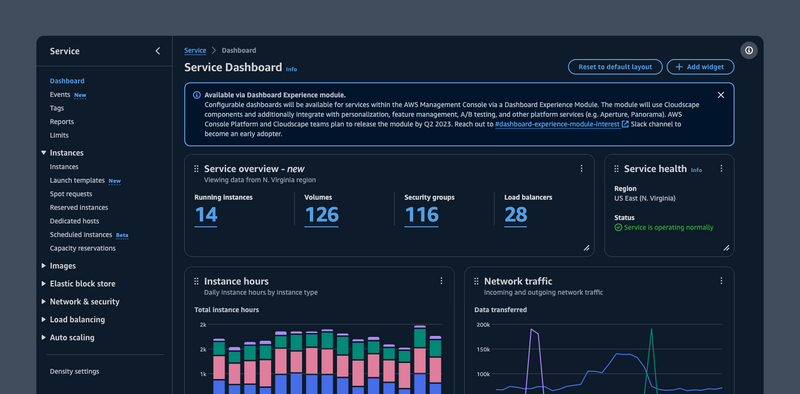 Demos - Cloudscape Design System